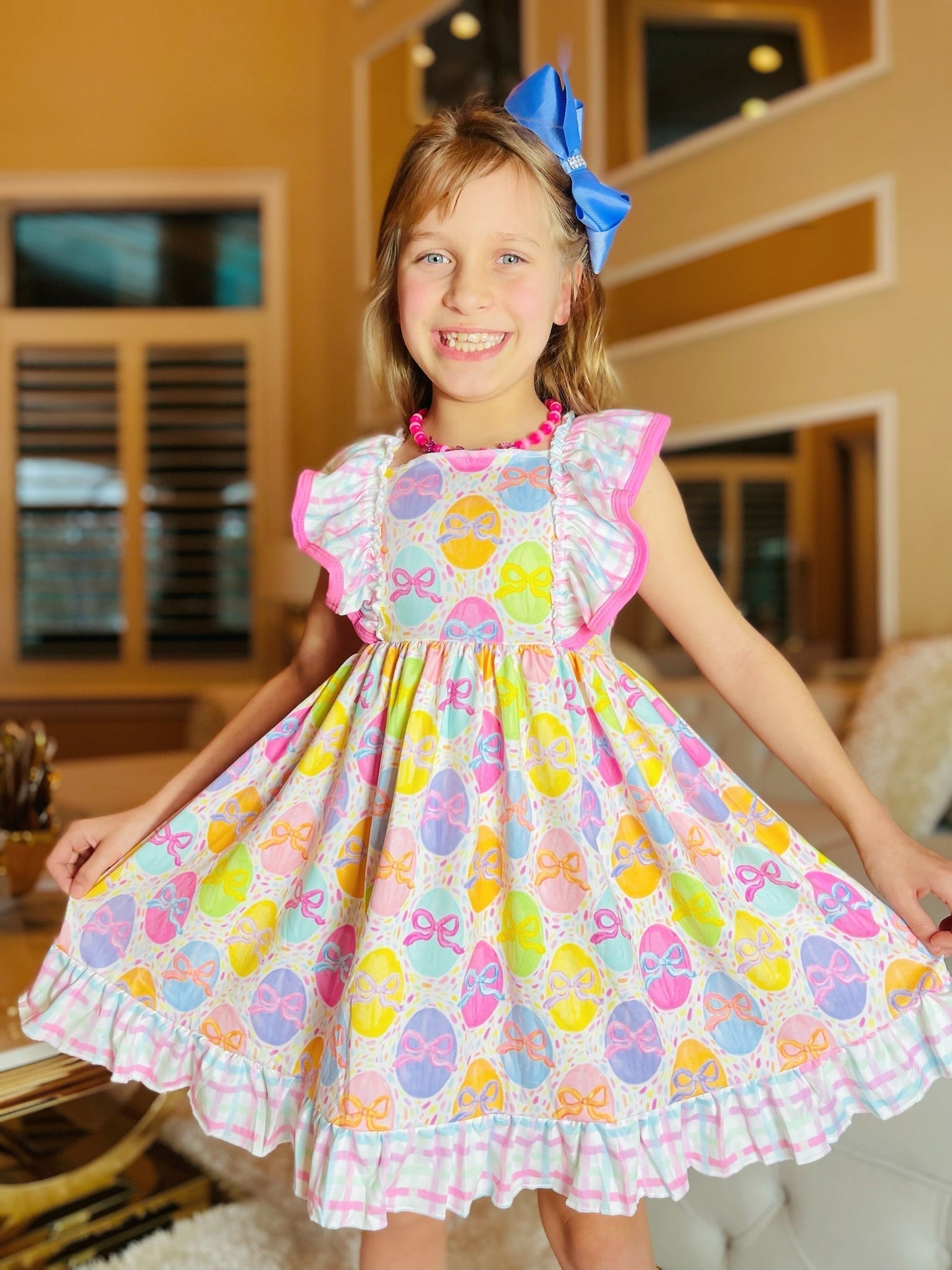 Perfect Easter Outfit for girls and Easter Hunt Ideas | Bowtism
